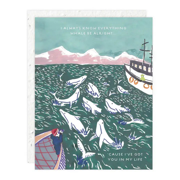 Whales Love and Friendship Card – Kit's