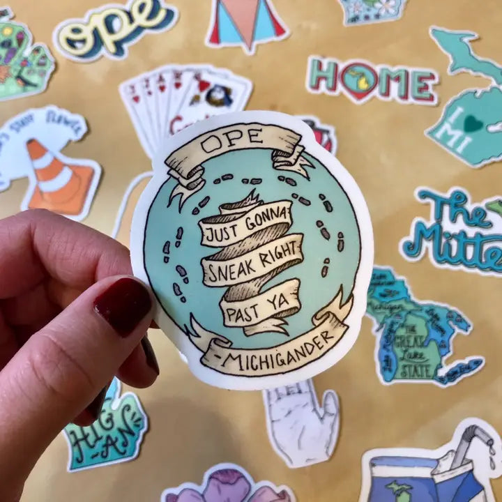 Ope Just Gonna Sneak Right Past Ya Sticker – Kit's